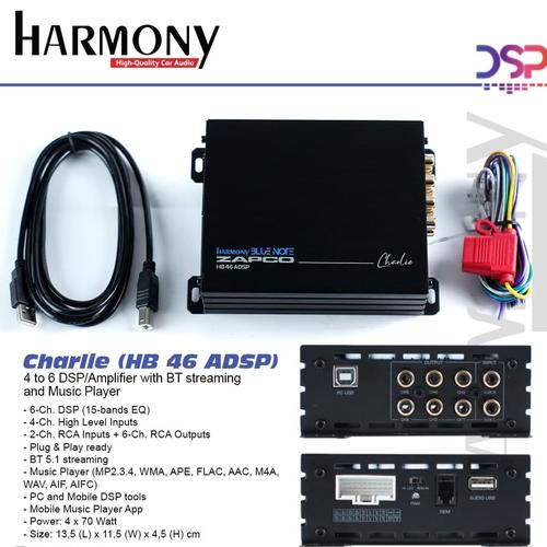 Jual DSP amplifier Zapco Harmony HB 46 ADSP ( DSP amp 6 channel ) - Kab ...