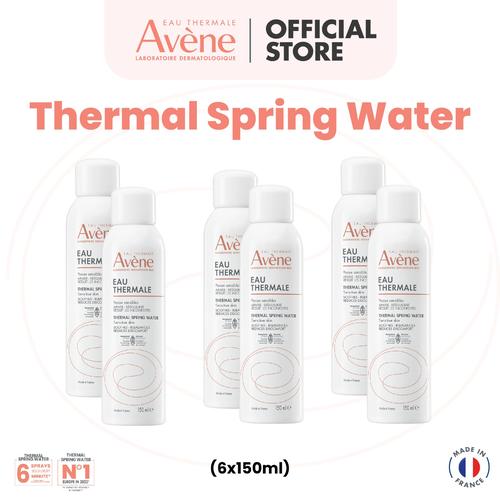 Promo Avene Thermal Spring Water 150ml Hexa Pack (150ml x 6) - Face ...