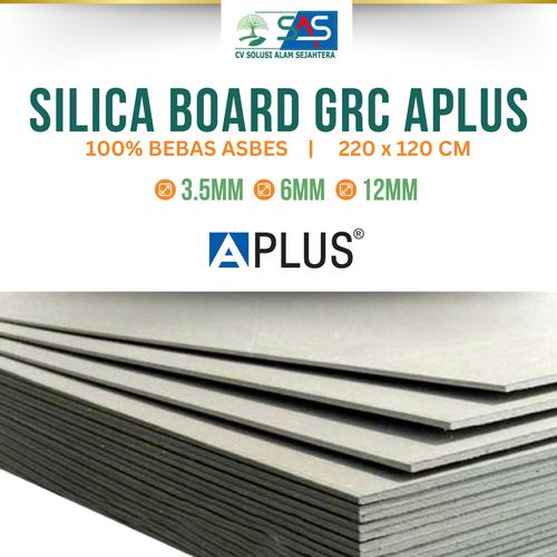 Jual Aplus Silika Board Aplus GRC 3.5 MM - 6 MM - 12 MM Papan Silika ...