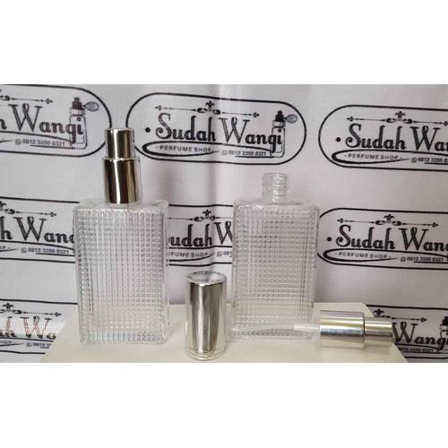 Jual botol parfum kotak bintik 30ml free bubble wrap free wraping dan ...