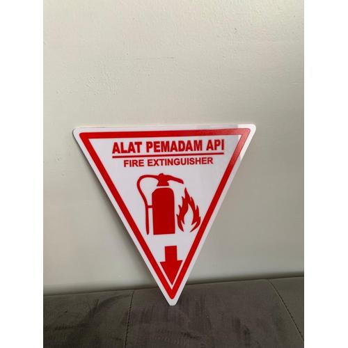 Jual Plang Papan Rambu Sign APAR Acrylic - 20x20 - Kota Bandung ...