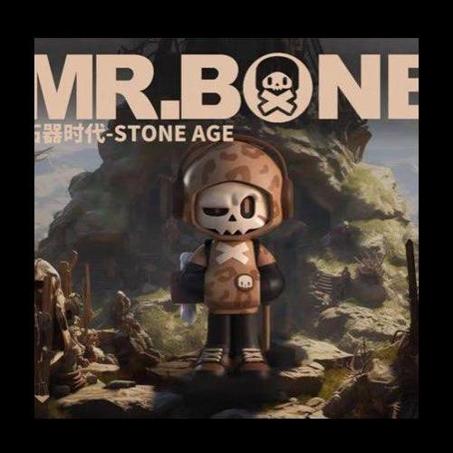 Jual Mr Bone A Journey Through Time Series Blind Box - Stone Age ...