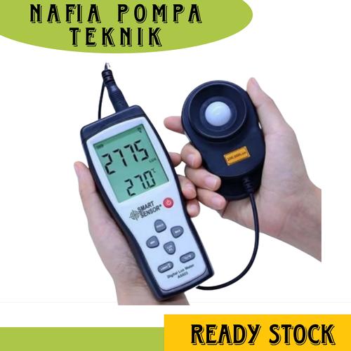 Jual Lux Meter Smart Sensor AS823 Sertifikat Kalibrasi Light Tester AS ...