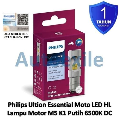 Jual Philips LED M5 T19 H6 P15d-25-1 Kaki1 AC DC Original Semua Varian - 1000 Moto AC DC - Kota ...