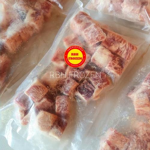 Jual Daging Sapi Beef Wagyu Saikoro Cubes Meltique 250 Gr - Kota ...