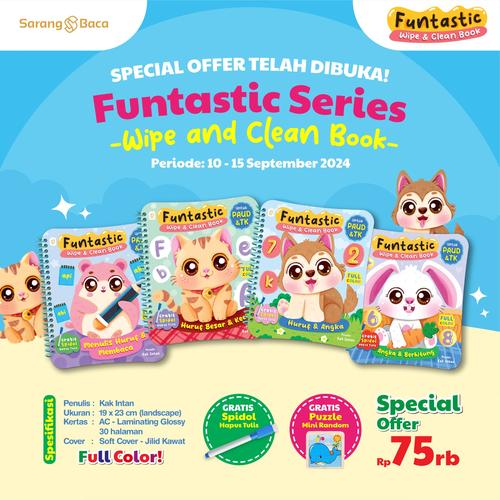 Jual Buku Funtastic Series Wipe And Clean Book - Huruf Besar & Kecil ...