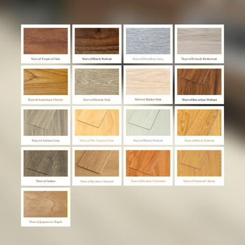 Jual spc flooring marvel purecore | lantai spc motif kayu tebal 5 mm ...