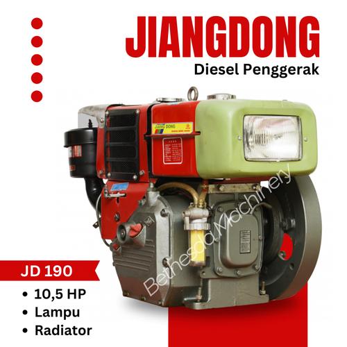 Jual Mesin Penggerak Diesel 10 PK Jiangdong 10 HP JD 190 NL Radiator ...
