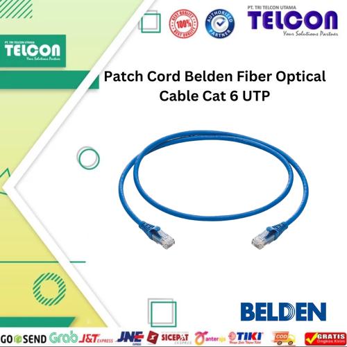 Jual Patch Cord Belden Fiber Optical Cable Cat 6 UTP (1-5 Meter) - 5M ...
