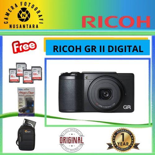 Jual KAMERA DIGITAL RICOH GR II / RICOH GR II - BOX PUTIH POLOS, KAMERA ...