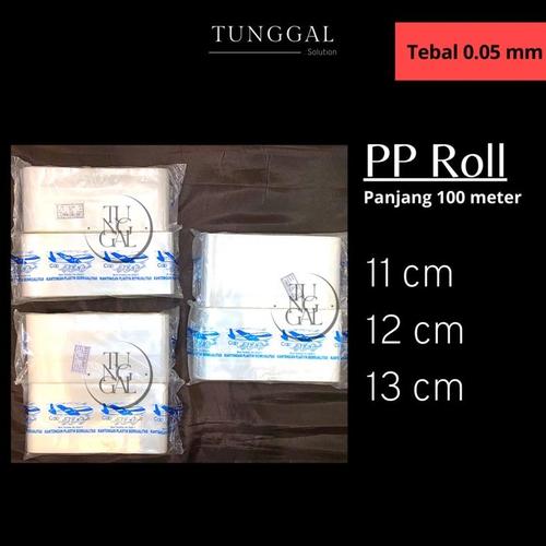 Jual Plastik PP Roll Cap Jet - panjang 100 meter, tebal 0.05 mm ...