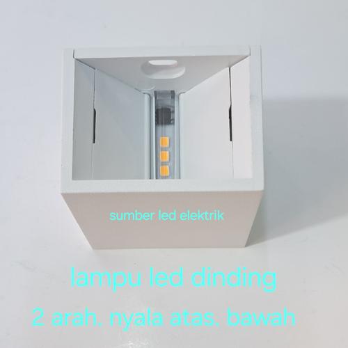 Jual lampu led mini dinding 2 arah./lampu dinding led. 2watt. 3000k ...
