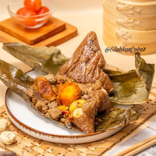 Jual Bak Cang/ Ba Cang Ketan Daging Babi & Telur Asin - Tanpa telur ...