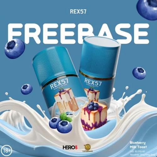 Jual Rex57 Blueberry Milk Toast 60ML by Hero57 x Vape Brand - Liquid ...