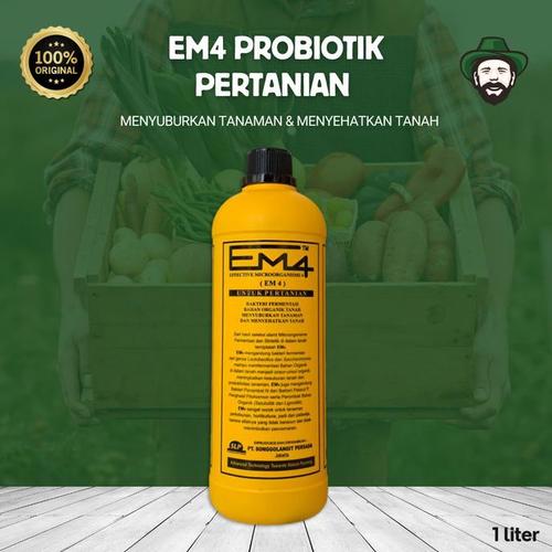 Jual EM4 Pertanian 1 Liter Mikroorganisme Pupuk Organik Cair Tanaman ...