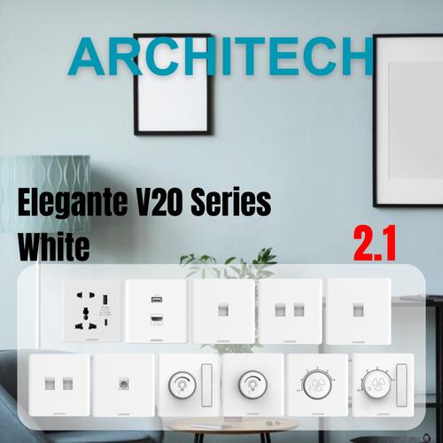 Jual SAKLAR LISTRIK / SAKELAR LAMPU ARCHITECH ELEGANTE V20 / saklar ...