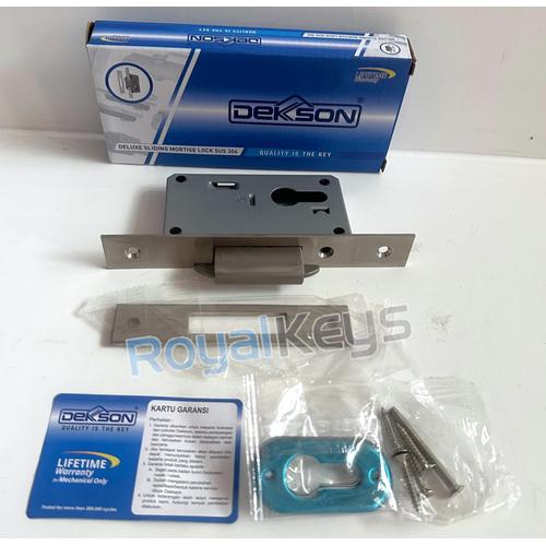 Jual Mortise Lock Dekkson Dekson MTS SLD DL 84100N SSS Body Kunci Pintu ...