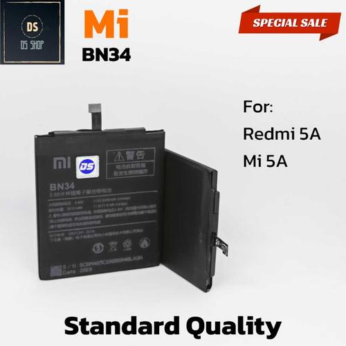 Jual Baterai HP Xiaomi Xiomi Redmi 5A BN34 BN 34 Ori Original Batre ...