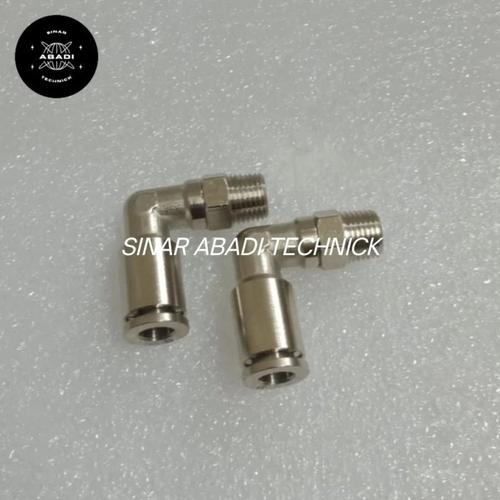 Jual MPLT 06-01 FITTING ELBOW SELANG 6MM DRAT 1/8" INCH BESI - Jakarta ...