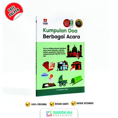 Jual Buku Ori Kumpulan Doa Berbagai Acara - 22 Doa Pilihan Sesuai ...