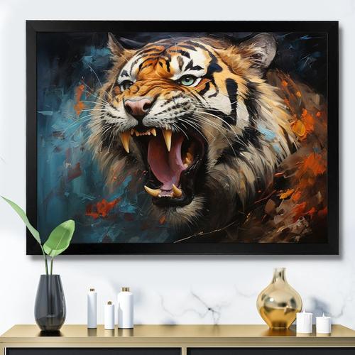 Promo iukisan harimau/lukisan/lukisan dinding/lukisan minimalis/lukisan ...