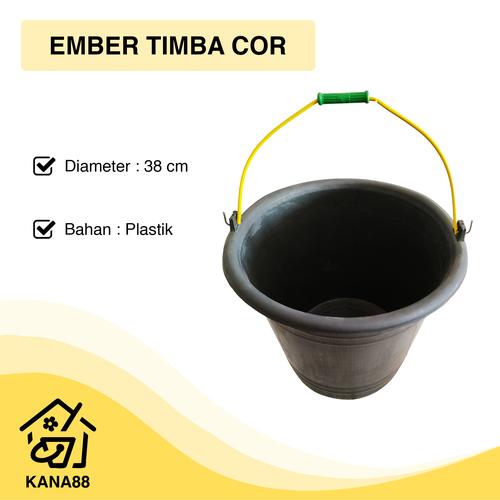 Jual Ember Timba Cor DS TC28 Ember Semen Bangunan Baskom Air Plastik ...