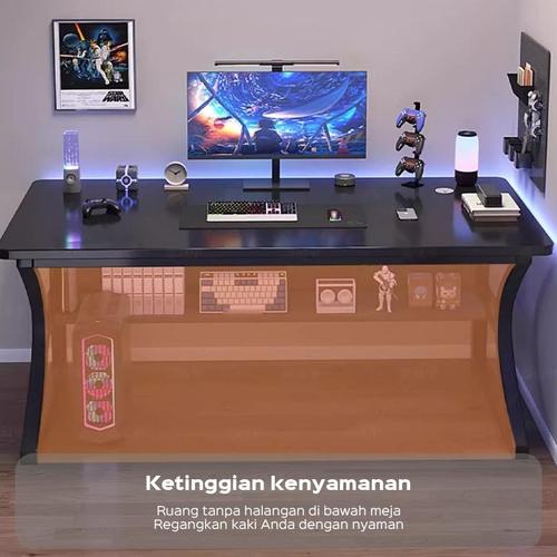 Jual Kuca Fiber Karbon Meja Gaming Meja Komputer Minimalis Modern Meja ...