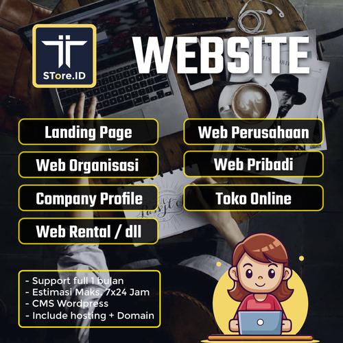 Jual website pribadi - web usaha - web company profil - landing page ...