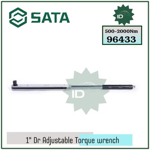 Jual Torsi 1" Dr. Adjustable Torque Wrench 500-2000Nm 96433 Sata Tools ...
