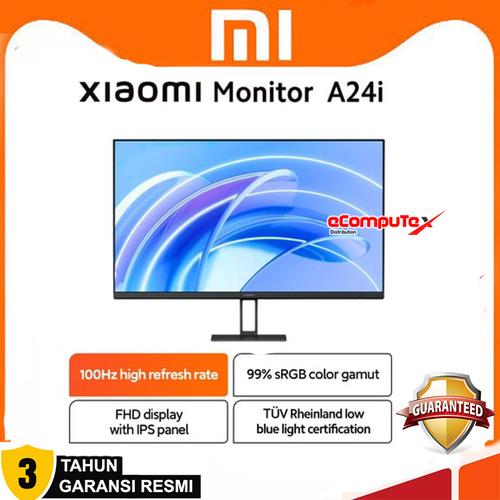 Jual Xiaomi Monitor Gaming A24i FHD 100Hz A-24i IPS 24" Inch Garansi ...