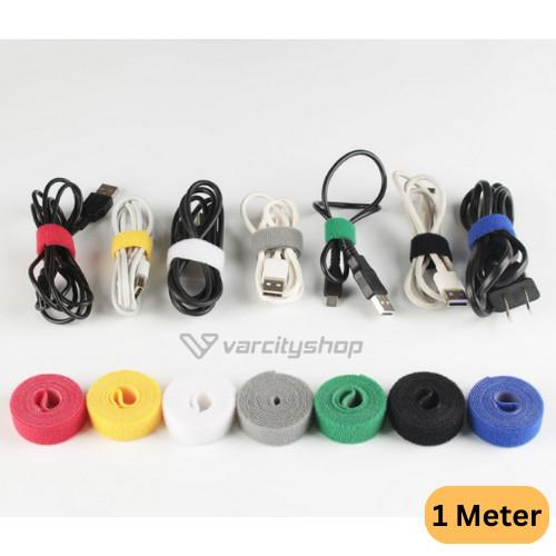 Jual BTB Velcro Pengikat Kabel 1m Velcro Perekat 1m x 1cm 1m x 2cm Fo ...