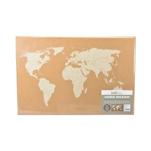 Jual Cork Board Peta Dunia Papan Buletin Peta Dunia 60x40 cm - Kota ...