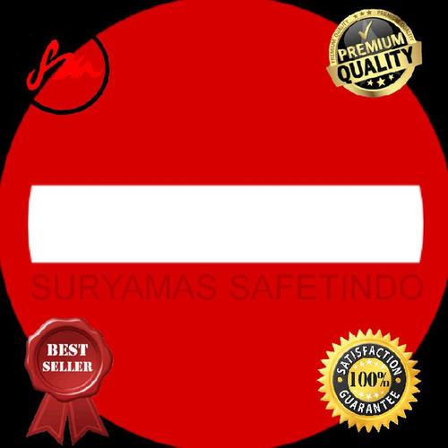 Jual Rambu dilarang masuk/verboden/perboden 60cm plat 1.2mm(ASLI ...