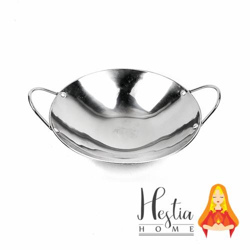 Promo Wajan Kuali Penggorengan Mini Stainless Steel 22 24 26 cm - 9 ...