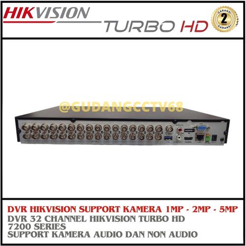 Jual dvr hikvision 32 channel up to 5mp - HARDISK 2000GB - Jakarta ...