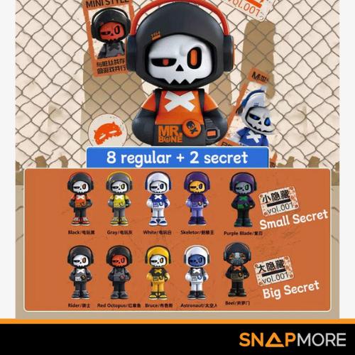 Jual Mr Bone Mini Vol 1 Blindbox Blind box DAT Studio Mytoy My Own ...