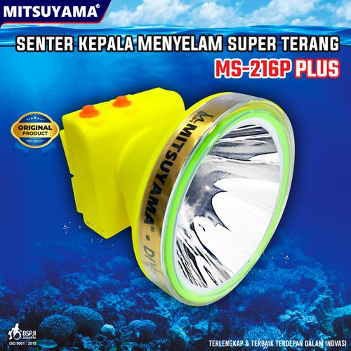 Jual Senter Kepala Selam/Headlamp Diving LED 100W Mitsuyama MS-216 ...