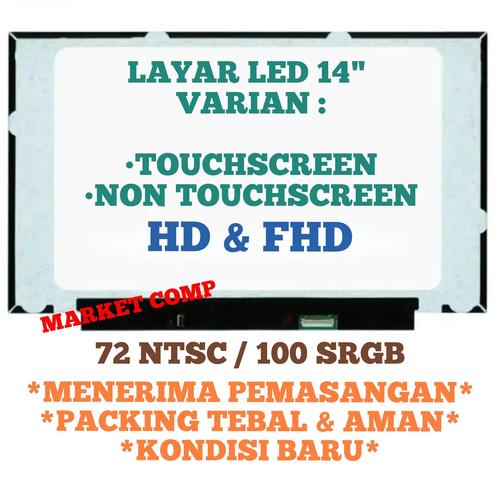 Jual LAYAR SENTUH LED LCD TOUCHSCREEN LENOVO THINKPAD T490 T490S T495 ...