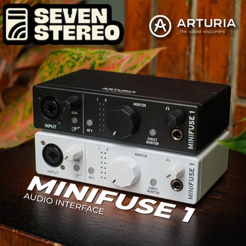 Jual ARTURIA MiniFuse 1 Audio Interface Soundcard Recording - Putih ...