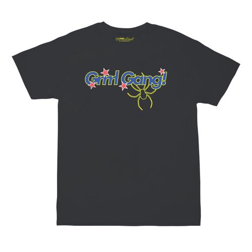 Jual Grrrl Gang - Charcoal Logotype Spider T-Shirt - M - Kota Tangerang ...