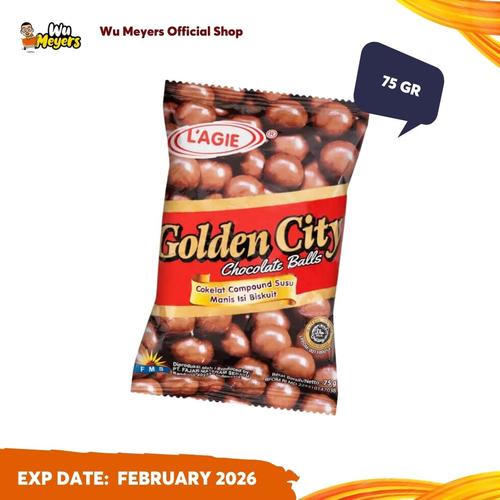 Promo L'agie Golden City 75gr Lagie Coklat Biskuit Golden City 75 gr ...