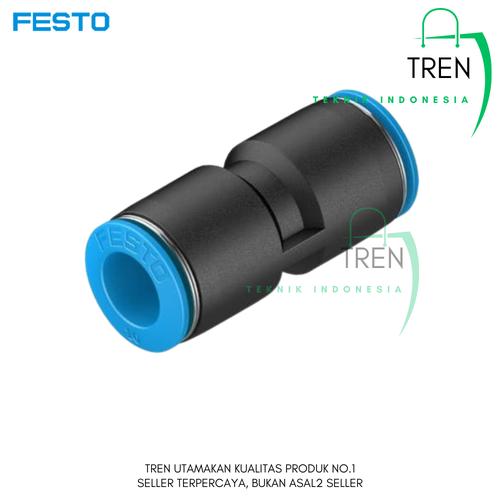 Jual FESTO Push In Connector QS-12 12MM Fitting Pneumatic - Jakarta ...