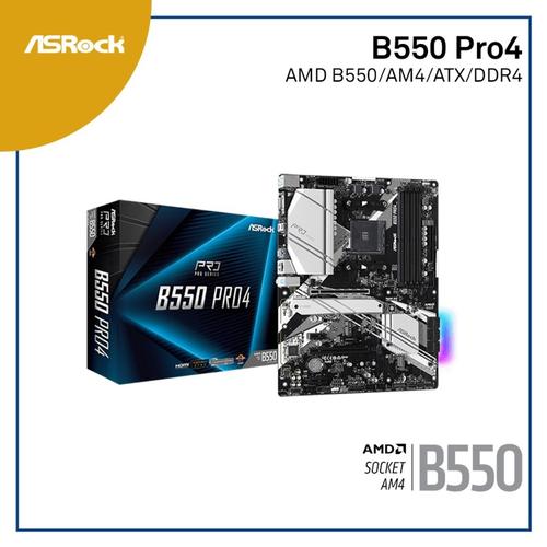 Jual ASRock B550 Pro4 AMD Ryzen AM4 B550 Motherboard Micro ATX DDR4 ...