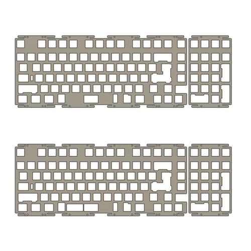 Jual x98 polycarbonate keyboard plate - Kota Tangerang Selatan ...