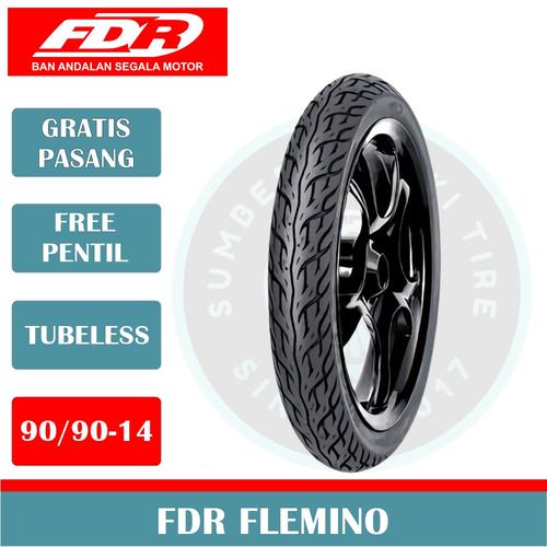 Jual Ban Motor FDR FLEMINO 90/90-14 Tubeless Ban Motor Matic Ring 14 ...