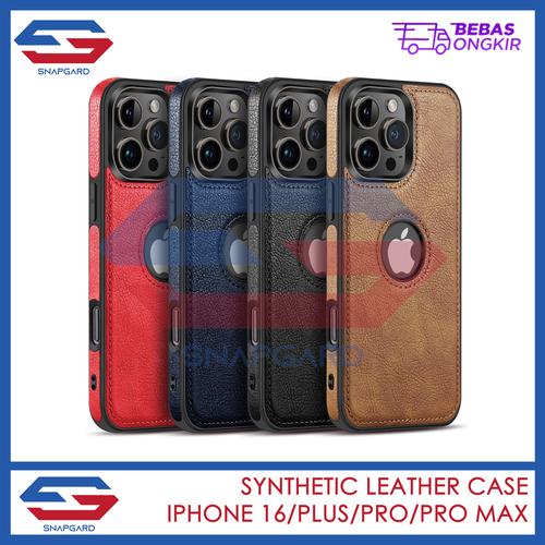 Promo SNAPGARD Synthetic Leather Case Kulit iPhone 16 Pro Max iPhone 16 ...