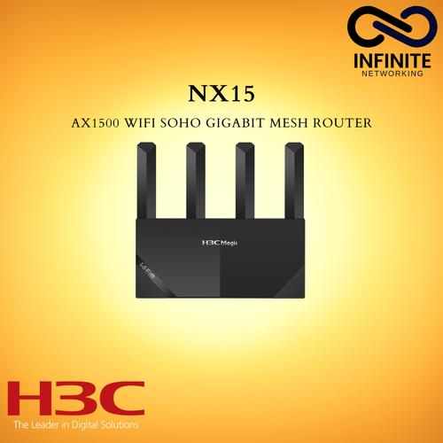 Jual H3C NX15 1500Mbps Dual-Band Gigabit Wi-Fi 6 Router - Jakarta Pusat - INFINITE NETWORKING ...