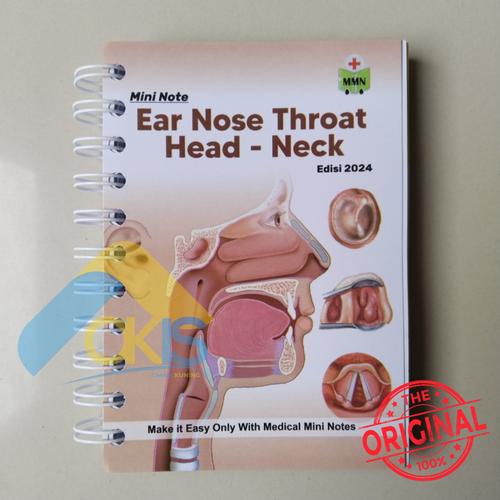 Jual Medical Mini Notes Ear Nose Throat Buku Saku Kedokteran THT MMN ...