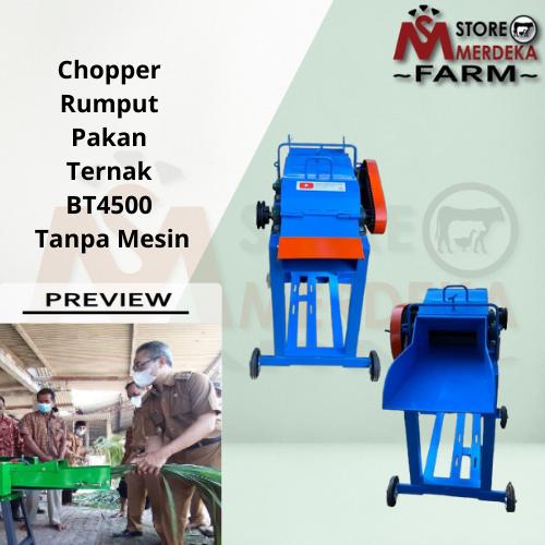 Jual Chopper Rumput Pakan Ternak Sapi kambing Tipe BT 4500 HANYA ...