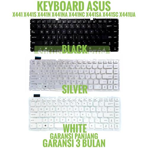 Jual KEYBOARD ASUS VIVOBOOK A411UF X411 X411B X411M X411N X411S X441 ...